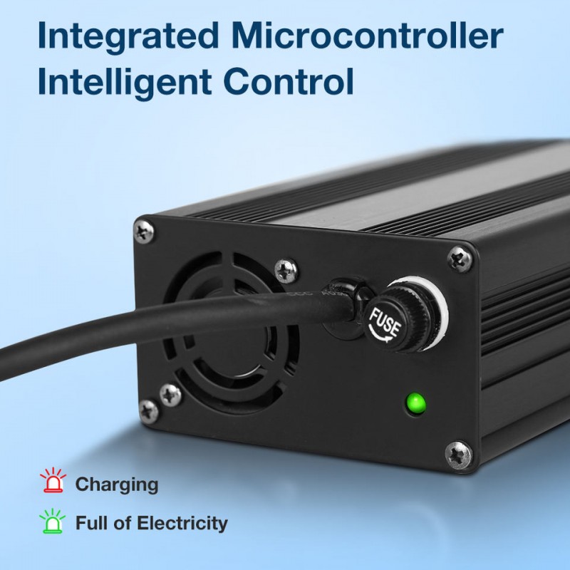 C600M 600W LiFePo4/Li-Ion/Lead Acid Battery EBike Charger with OLED ...